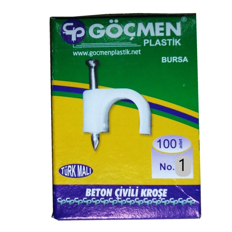 Göçmen Kroşe No:1 / 100'lü Paket | Https://onculyapimuhendislik.com/wp ...
